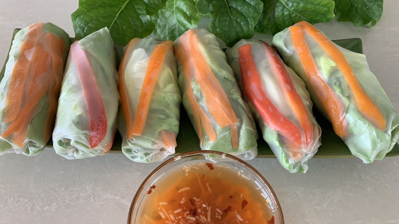 Tuna Spring Roll | Zara Cooks