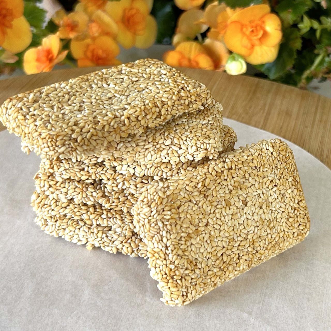 Sesame Crunch Candies | Zara Cooks
