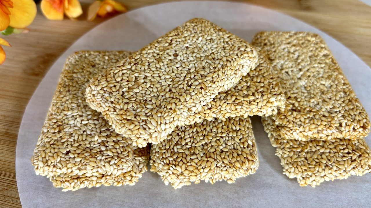 Sesame Crunch Candies | Zara Cooks