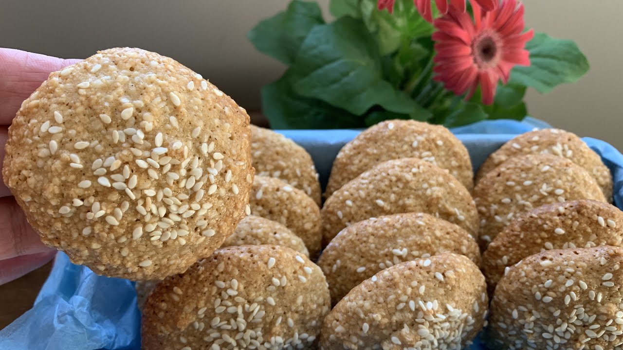 Sesame Seed Biscuits | Zara Cooks