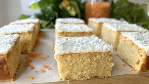 Red Lentil Cake | Zara Cooks