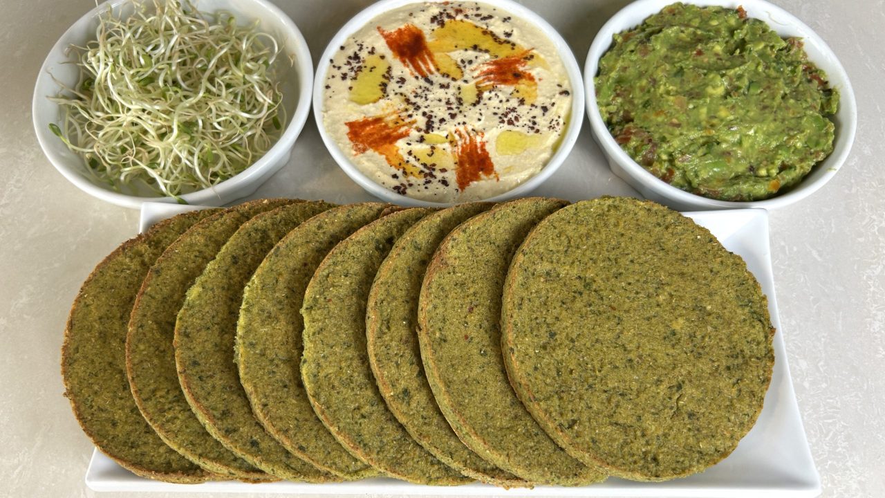 Falafel Flatbread | Zara Cooks