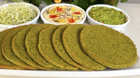 Falafel Flatbread | Zara Cooks