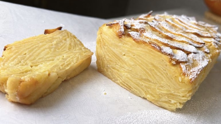 Invisible Apple Cake | Zara Cooks